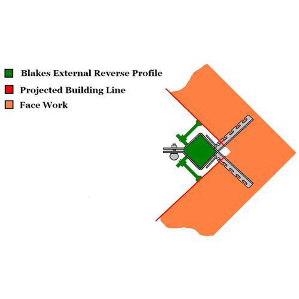 PDQ Clip, Complete with Fittings (1 Pair) – Blakes Building Profiles Ltd